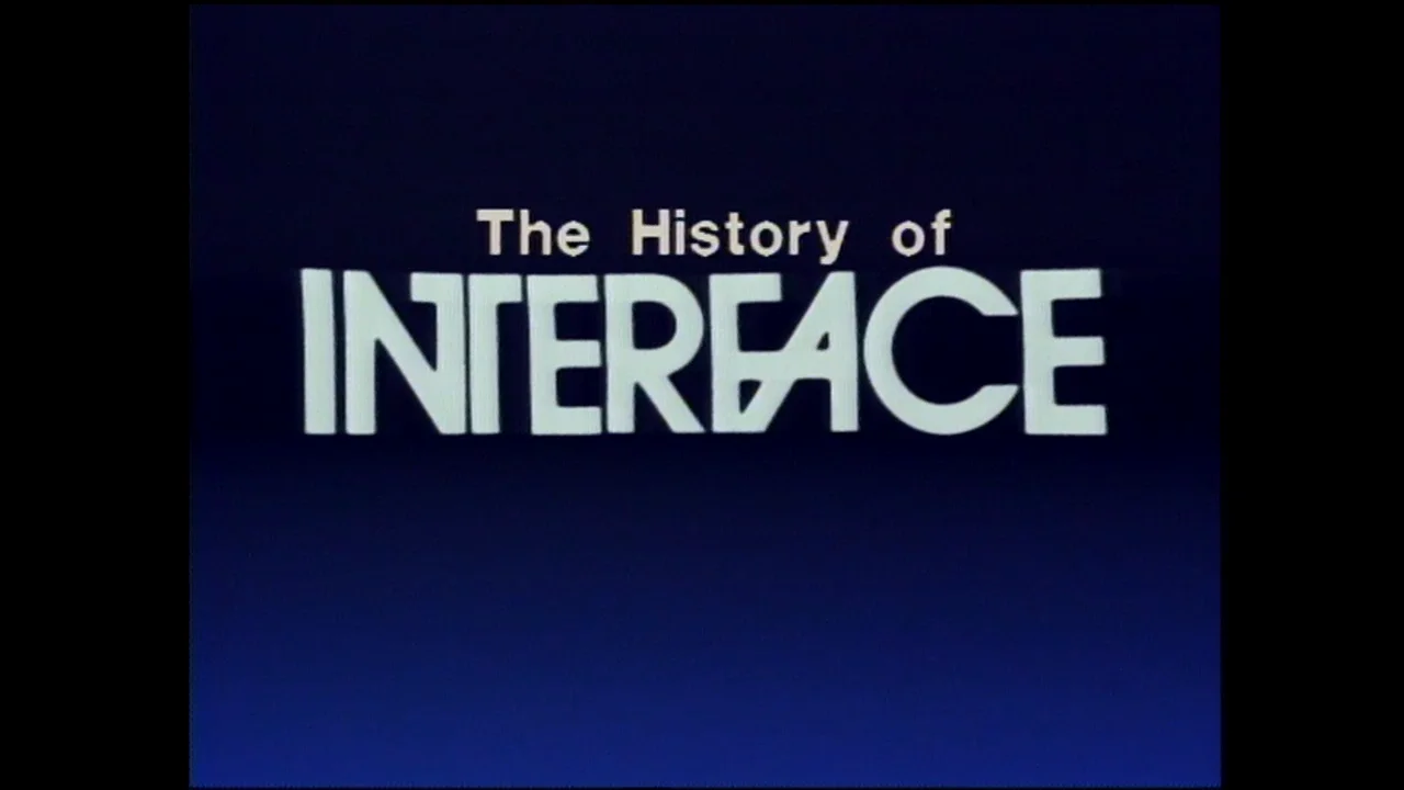1989 Interface Video History of Interface - History of Interface ...