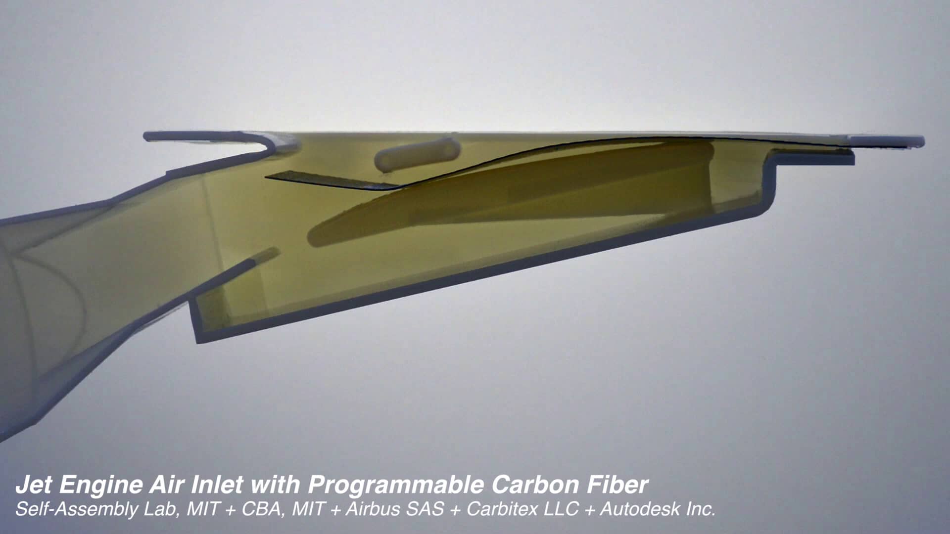 Programmable Carbon Fiber Jet Engine AirInlet on Vimeo