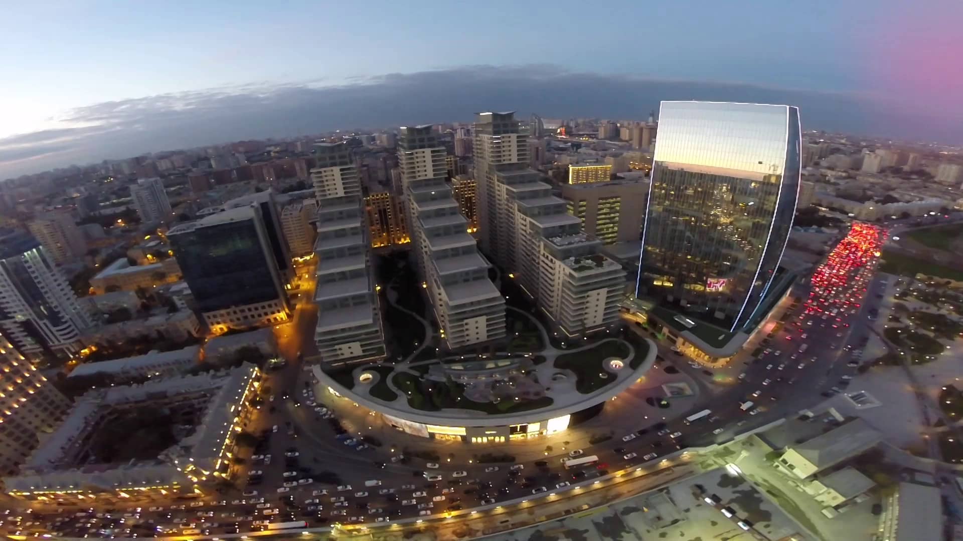 Port Baku Tower / Baku, Azerbaijan on Vimeo