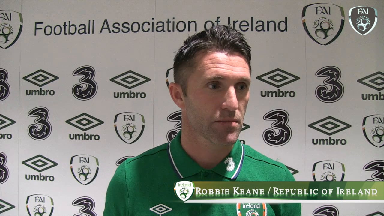 Robbie Keane post match interview exclusive to FAI TV on Vimeo