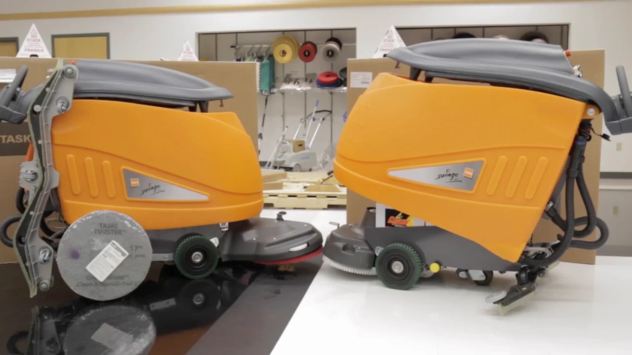 TASKI - Diversey Care: TASKI 1650/1850B on Vimeo
