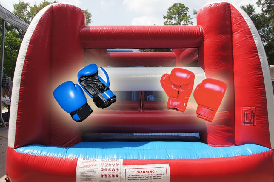 Kids Inflatable Boxing Ring Houston, TX | Sky High Party Rentals on Vimeo