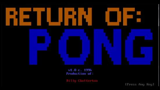 Portfolio Video: First Game I Ever Created (Pong QBASIC) on Vimeo