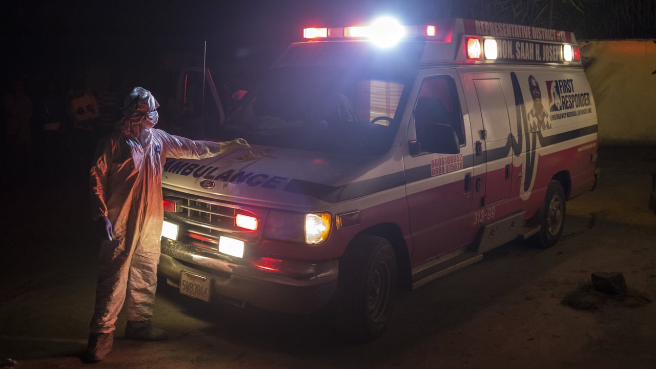 Ebola Ambulance - 2014 - Ben C. Solomon