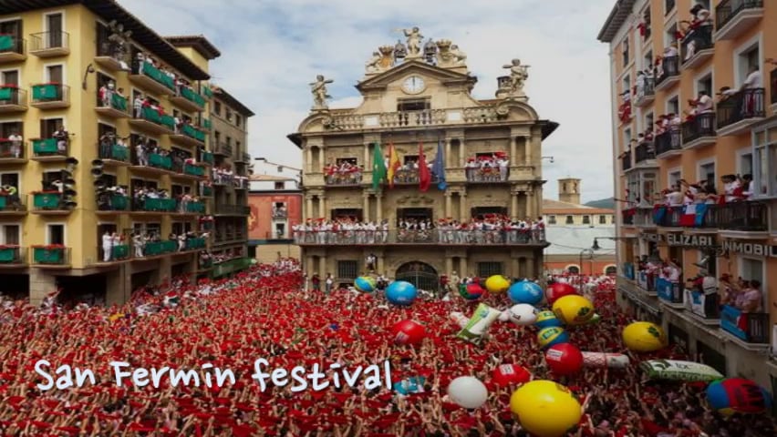 Fiesta de San Fermin(San Fermin festival)- English communication on Vimeo
