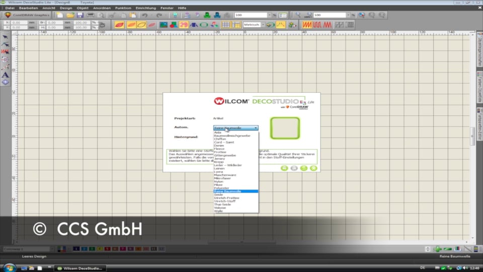 Sticksoftware Wilcom Deco Studio lite e3 on Vimeo
