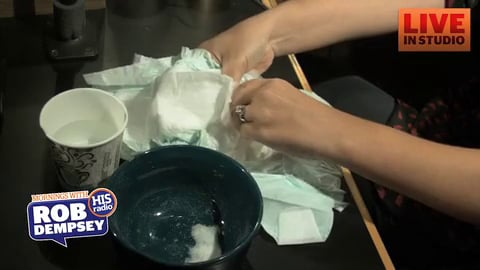Create "Snow" With Diapers on Vimeo