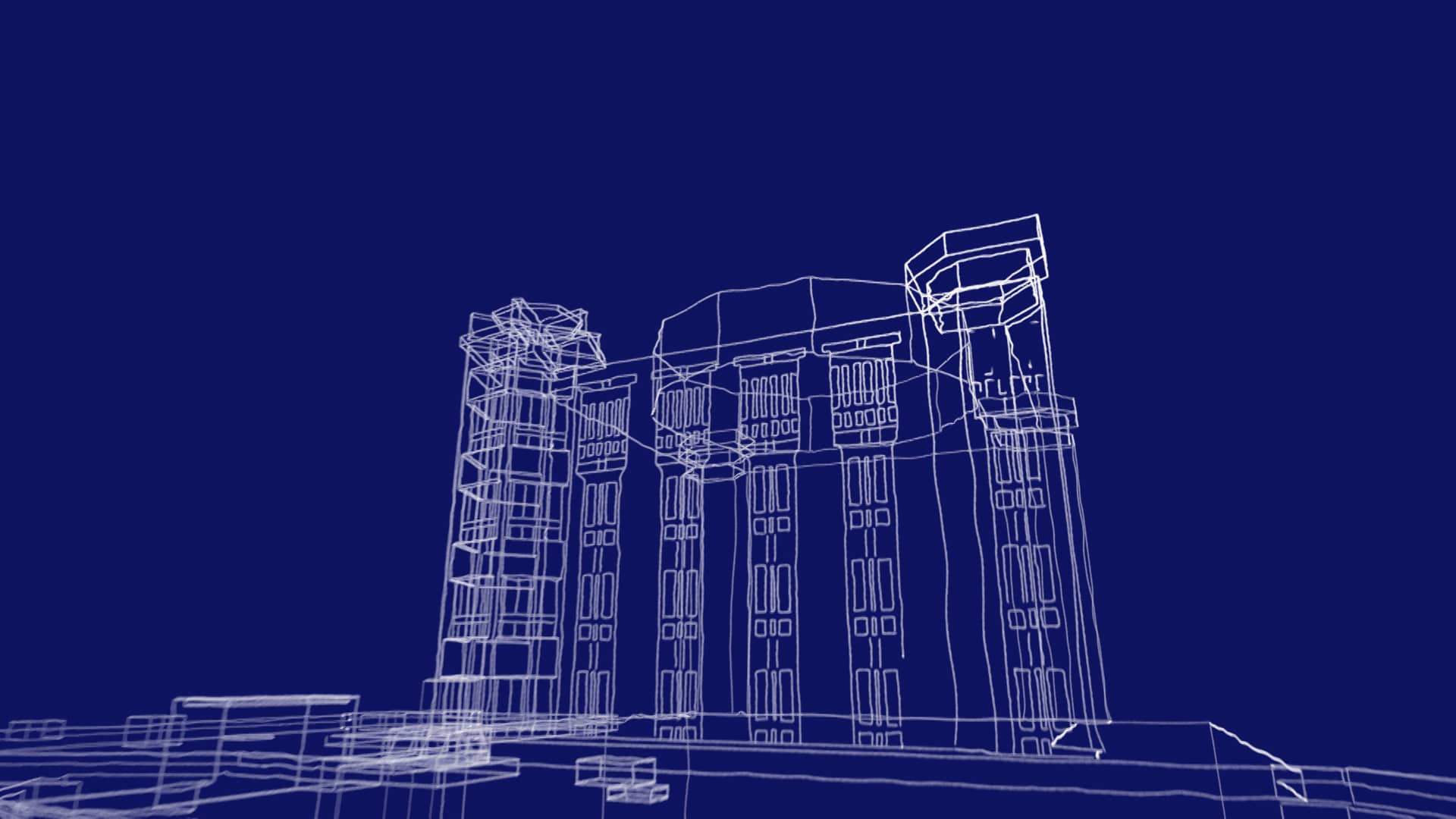 Library Building Blueprint Animation on Vimeo