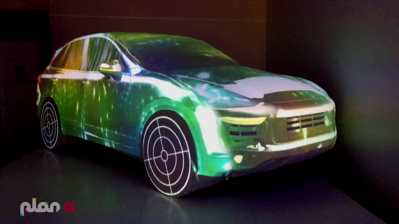 Porsche Cayenne Car Mapping by Plan A on Vimeo