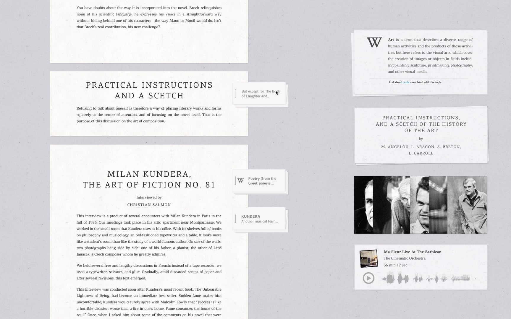 TEXT EDITOR interface prototype on Vimeo