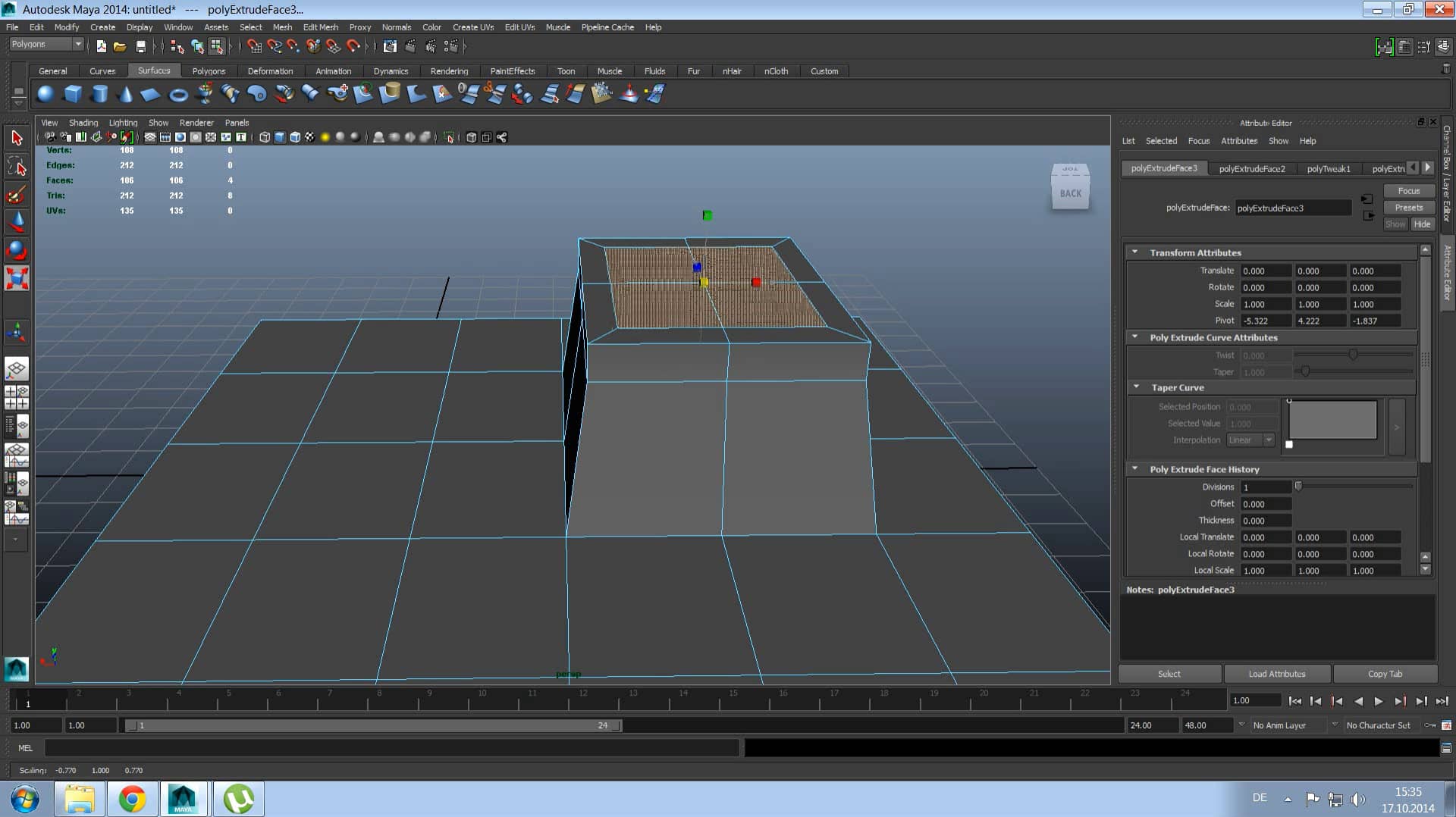 extrude tool maya on Vimeo