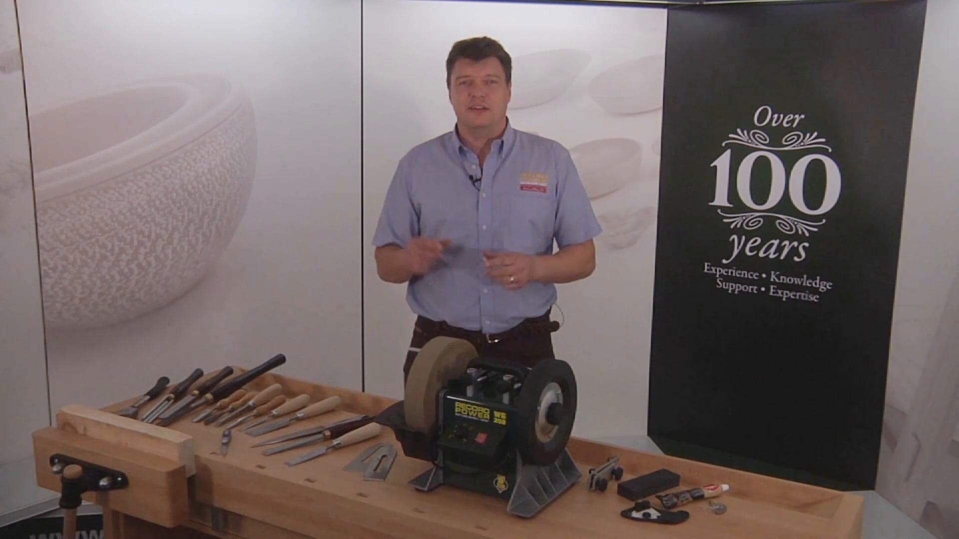 Introduction to the WG250 Wet Stone Sharpening System from Record Power ...