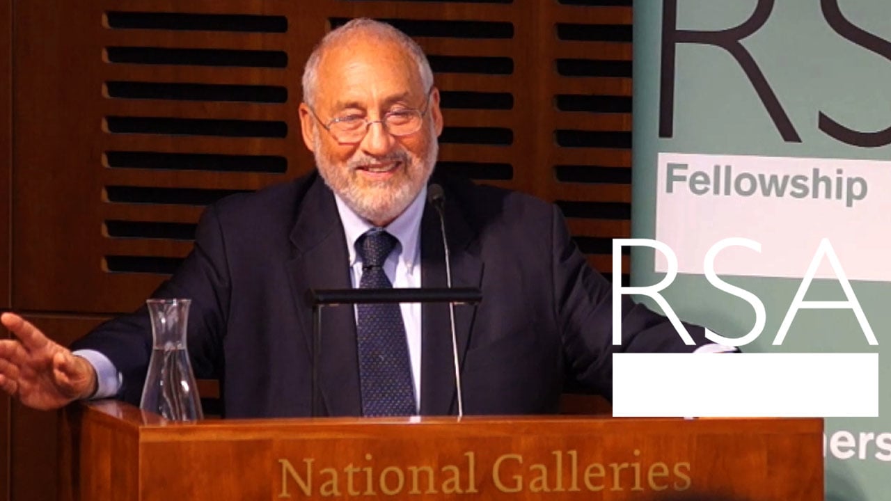 Joseph Stiglitz: The 2014 RSA Scotland Angus Millar Lecture on Vimeo