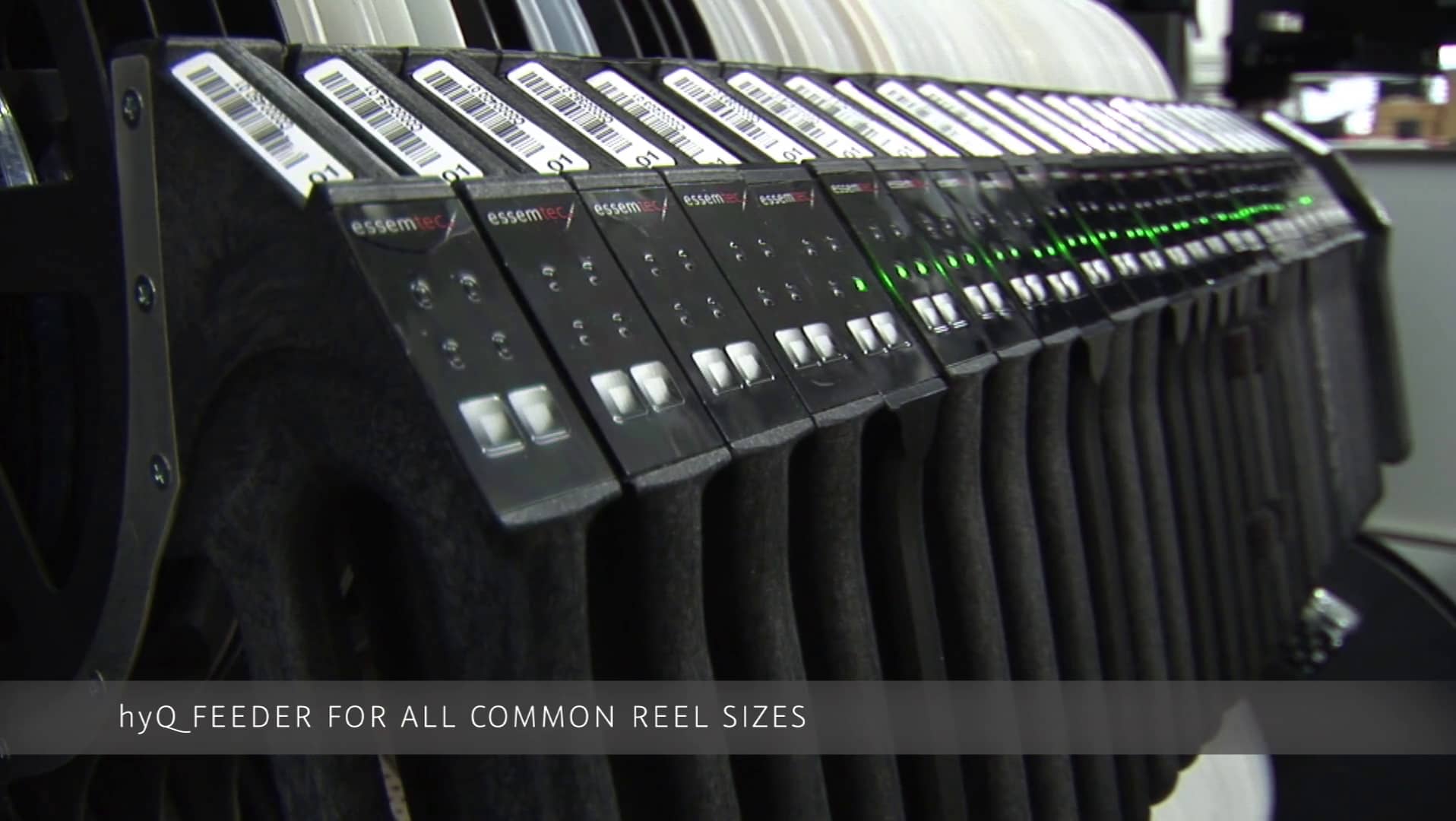 Essemtec hyQ-Feeder - Intelligent Electronic High-Speed Tape Feeder on ...