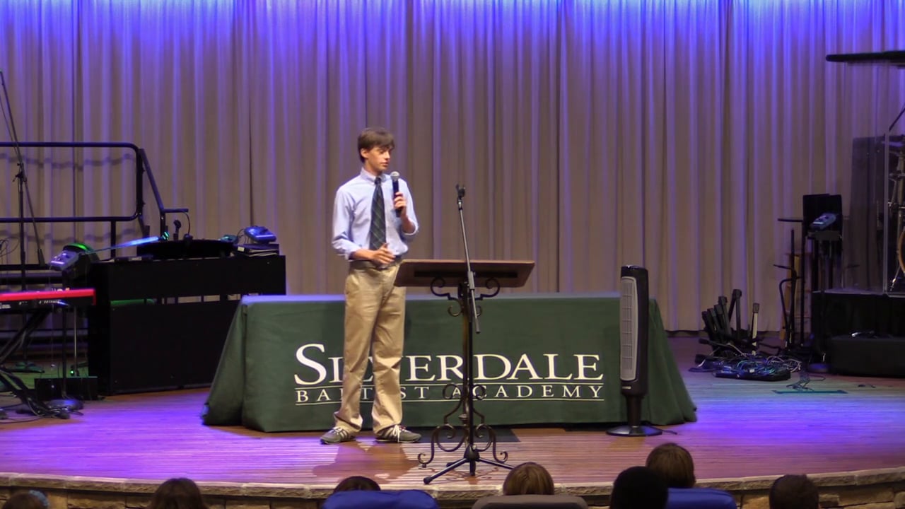 Middle School Chapel - Daniel Deas on Vimeo
