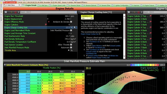 MoTeC M1 Software Tutorial: Engine Details