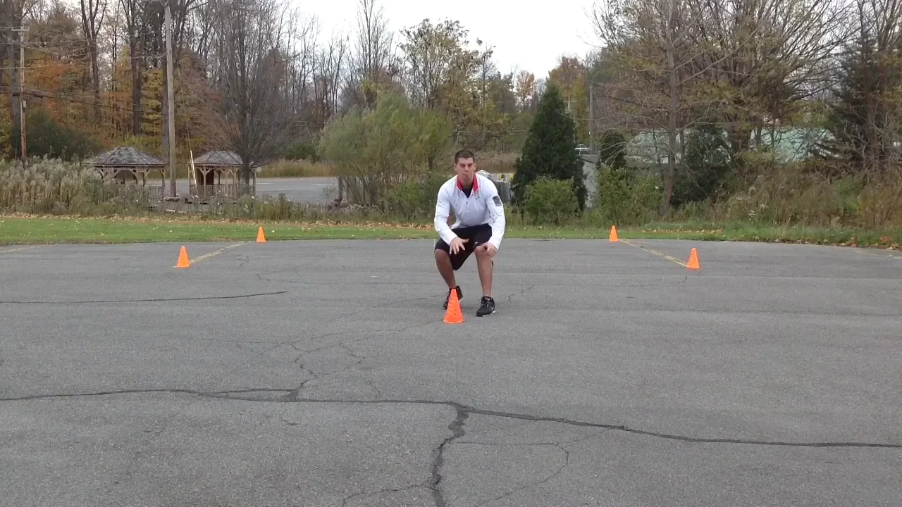 Speed Training - 3D Shuffle Matrix With Reach on Vimeo
