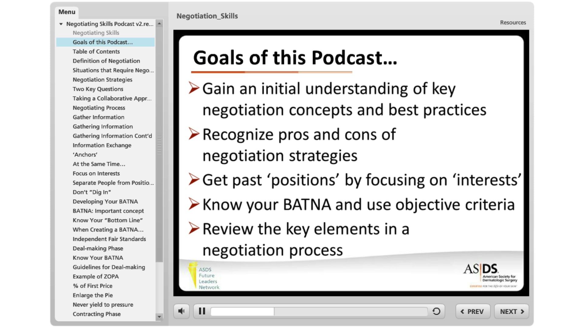 Negotiation Skills on Vimeo
