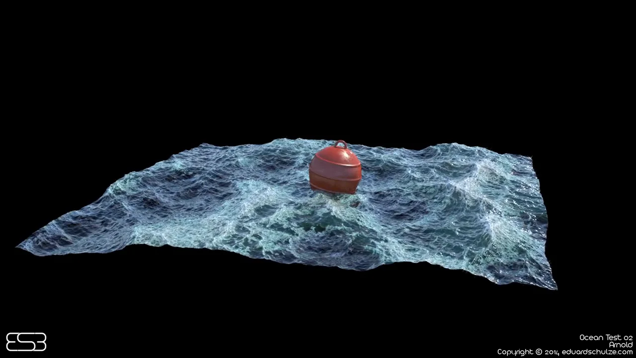 Ocean Test 02 - Arnold