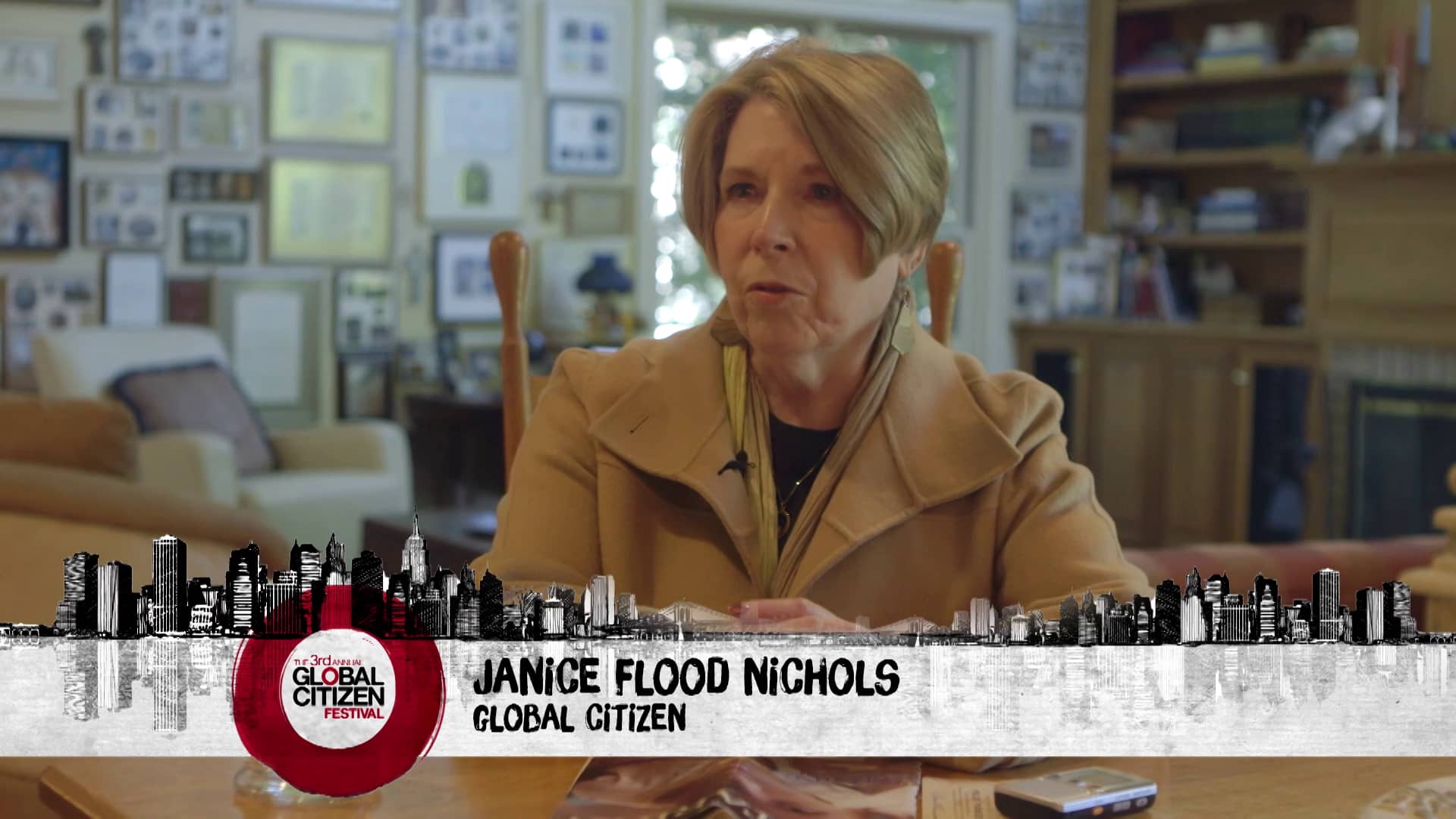 Global Citizen Festival 2014 PROFILES: JANICE FLOOD NICHOLS on Vimeo