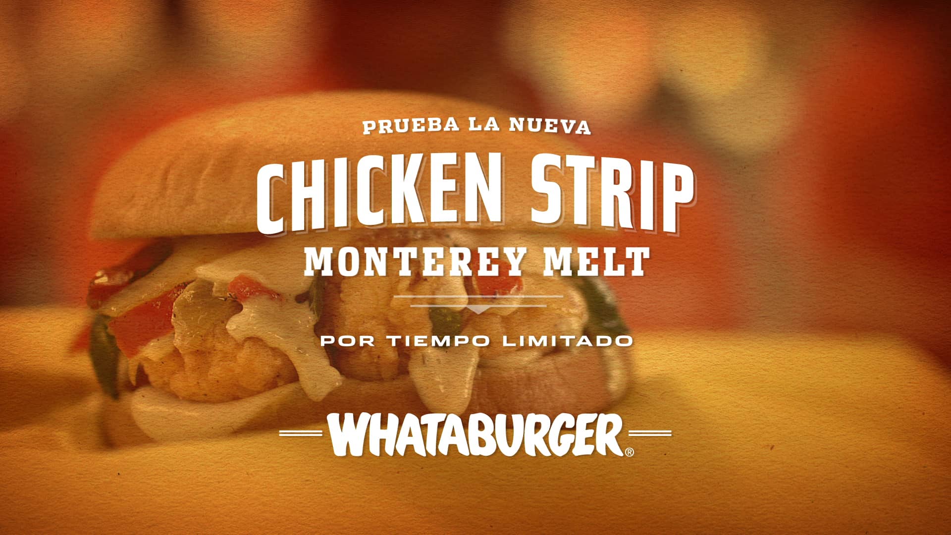 Whataburger - Chicken Strip Monterey Melt Sandwich on Vimeo
