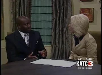 KATC-3 TV interview of Daniel Musinguzi on Mission Aid Project