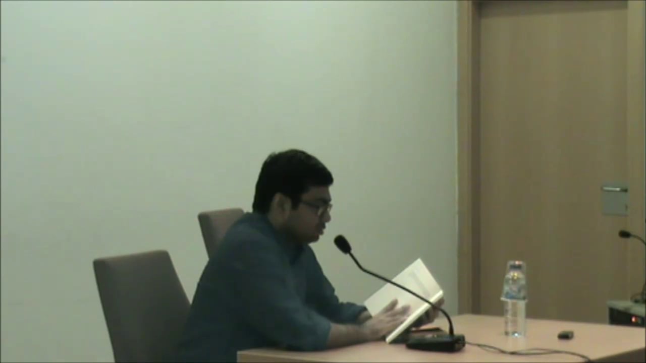 Subhro Bandopadhyay presenta "Poemas metálicos" on Vimeo