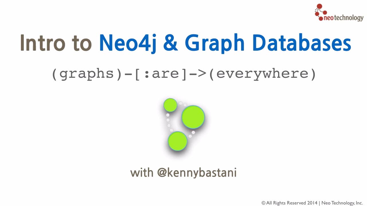Intro to Neo4j & Graph Databases on Vimeo