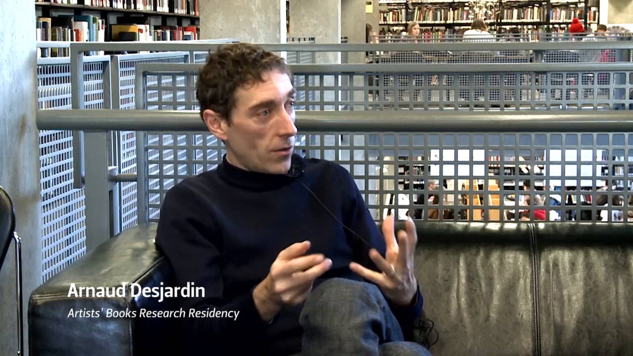 The Emily Carr University Library: Arnaud Desjardin - Artist in ...
