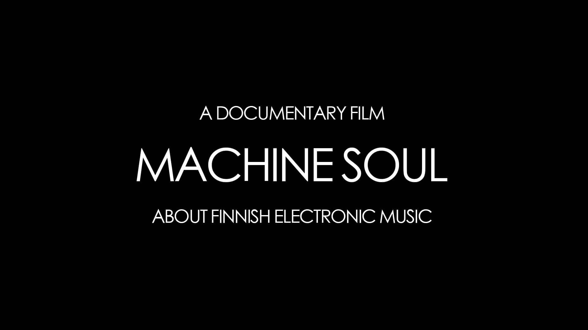 Machine Soul - Official Teaser on Vimeo