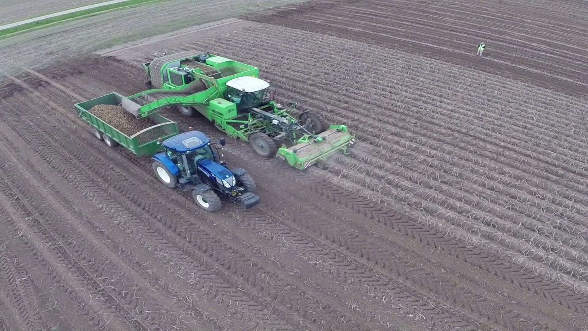 Air Imaging AVR PUMA Potato Harvester - Raw draft on Vimeo