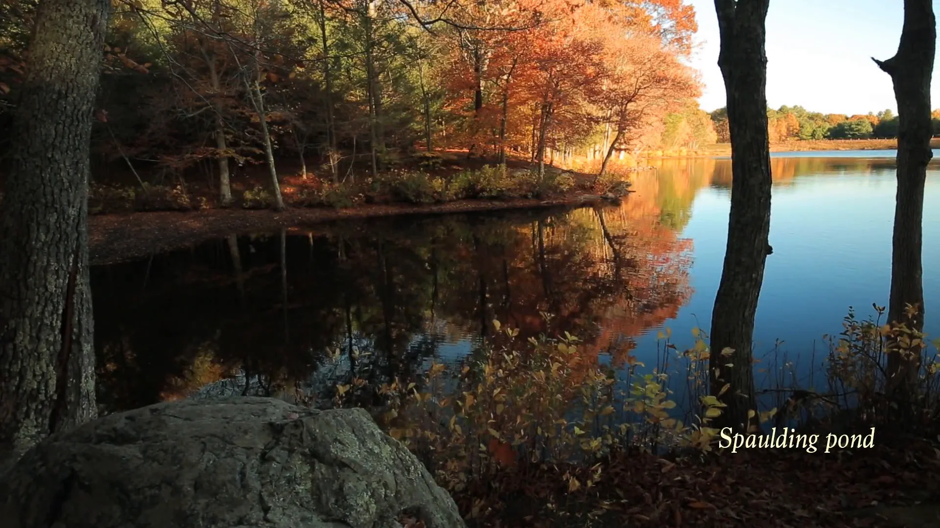 Spaulding Pond Sunset on Vimeo