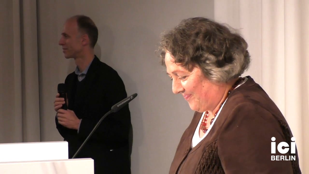 Rosi Braidotti - ICI Berlin