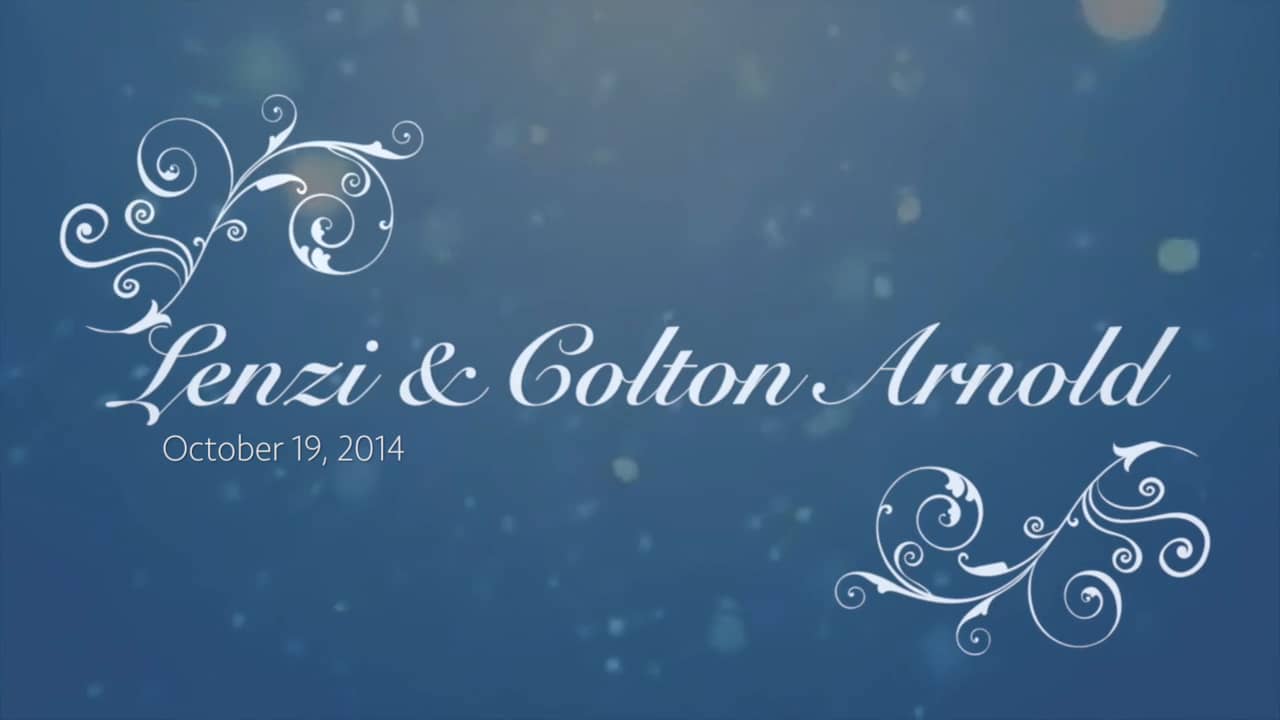 Lenzi & Colton Arnold Wedding on Vimeo