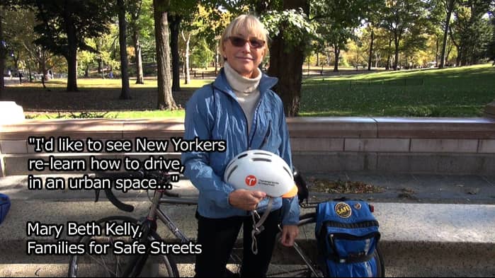Mary Beth Kelly on NYC's 25 mph Speed Limit (Families for Safe Streets ...