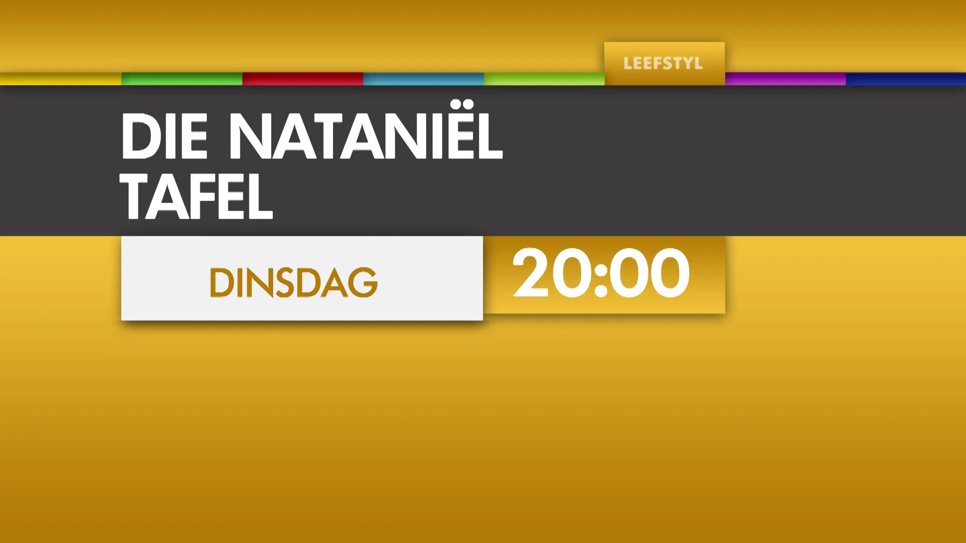 Die Nataniel Tafel Seisoen 5 - Episode 2: Groen Kos on Vimeo
