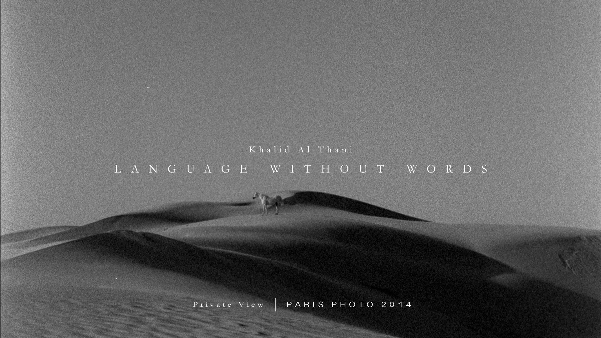 LANGUAGE WITHOUT WORDS / TEASER 1 on Vimeo