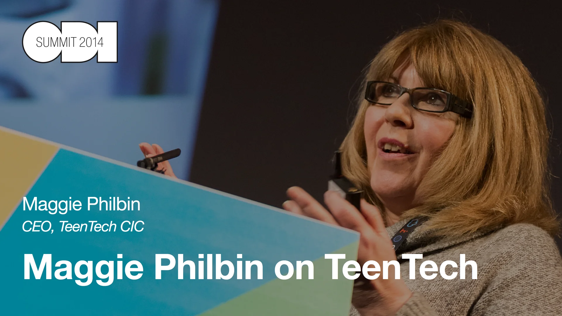 Maggie Philbin - TeenTech and open data on Vimeo