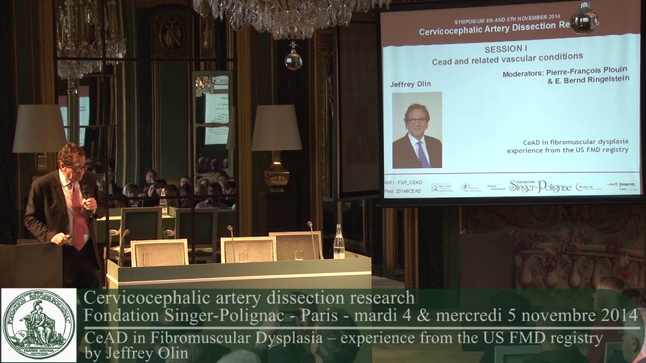 CeAD in Fibromuscular Dysplasia – experience from the US FMD registry ...