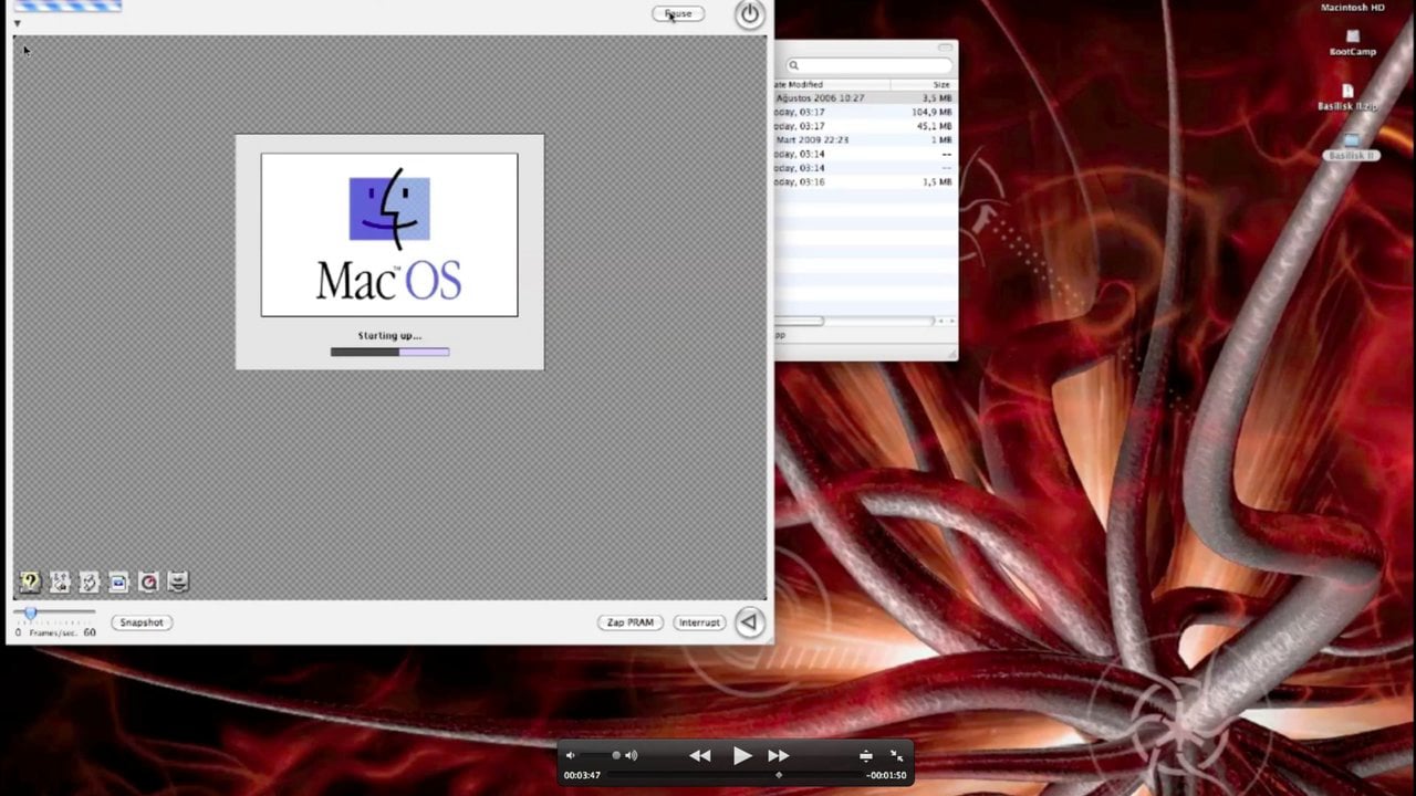 Basilisk II Mac OS Classic Emulator on Vimeo