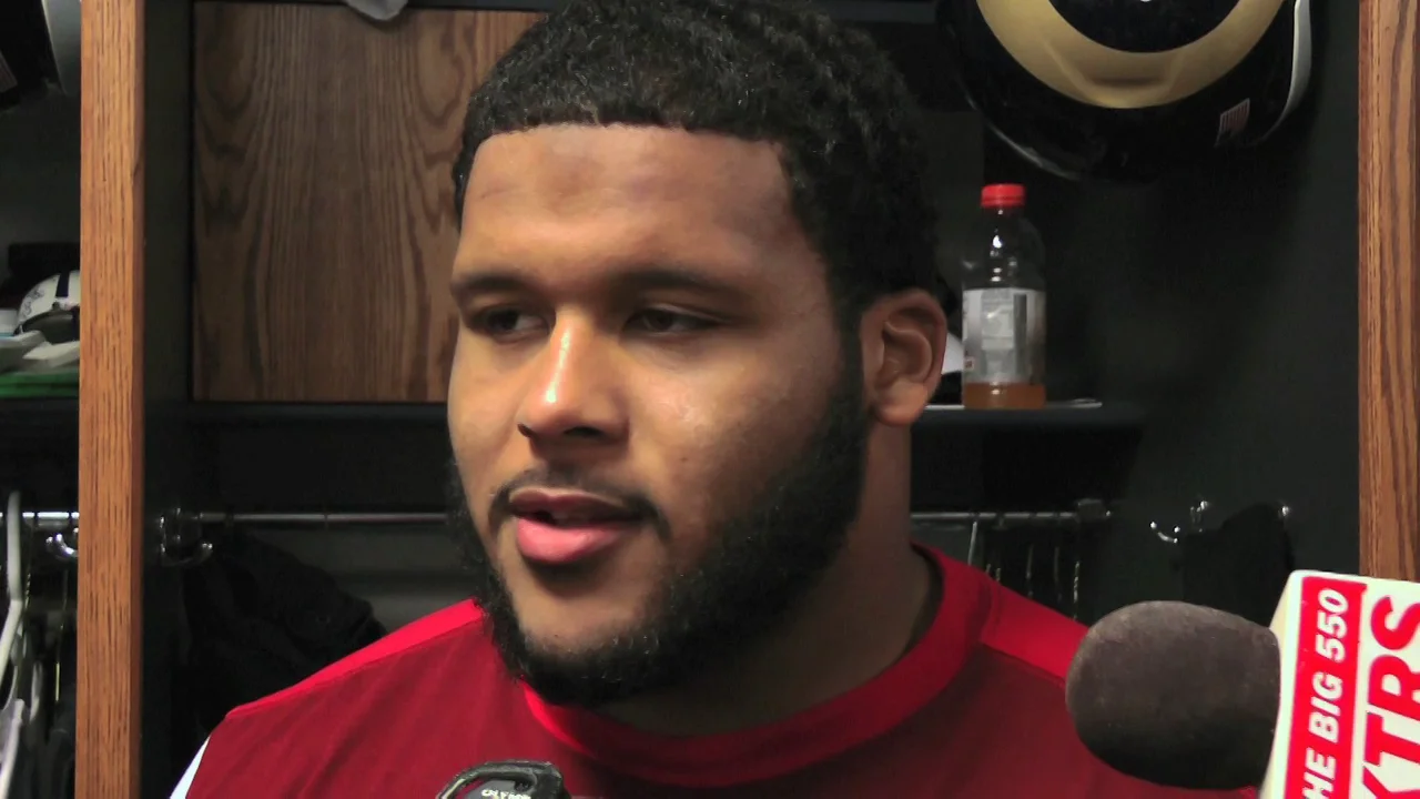 Aaron Donald Hopes to Improve on Stopping Run and Rushing Passer on Vimeo