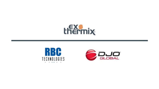 Exothermix® Heater as used in the DJO Exos® Thermoformable Rapid Splint ...