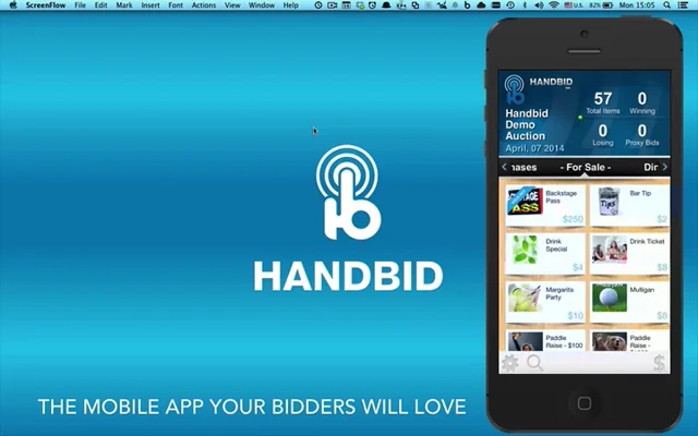 Using the Handbid Mobile App on Vimeo