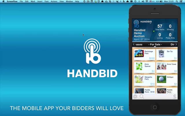 Using the Handbid Mobile App on Vimeo