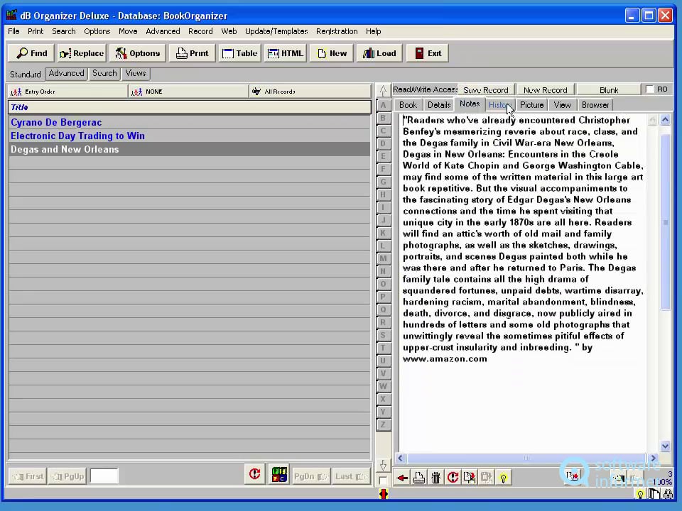 DB ORGANIZER DELUXE video tutorial on Vimeo