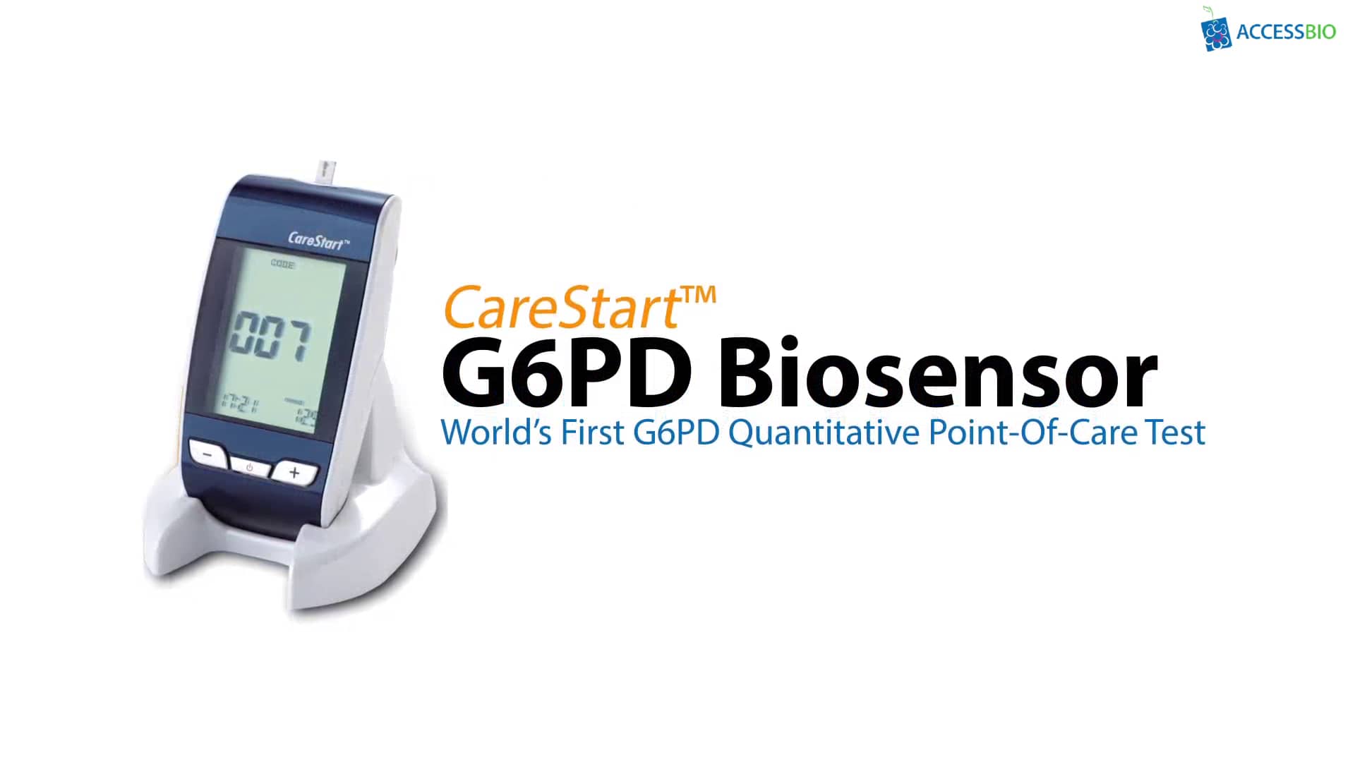 CareStat G6PD Biosensor on Vimeo