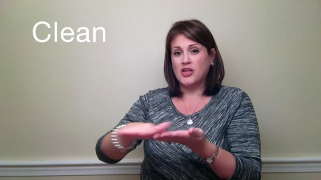 American Sign Language Clean