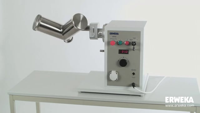 ERWEKA All-Purpose motor with V-Mixer VB-3 on Vimeo
