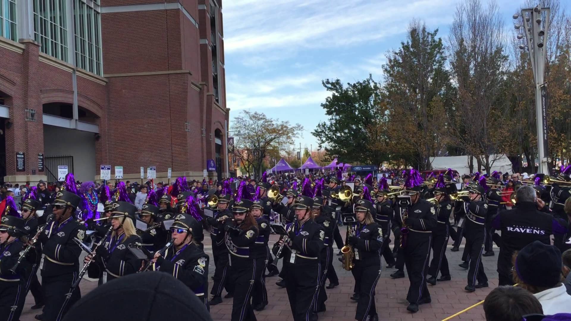 Baltimore Ravens marching band on Vimeo