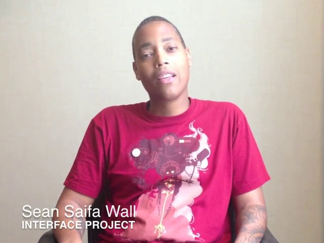 Sean Saifa M. Wall - Atlanta, U.S. - The Interface Project on Vimeo